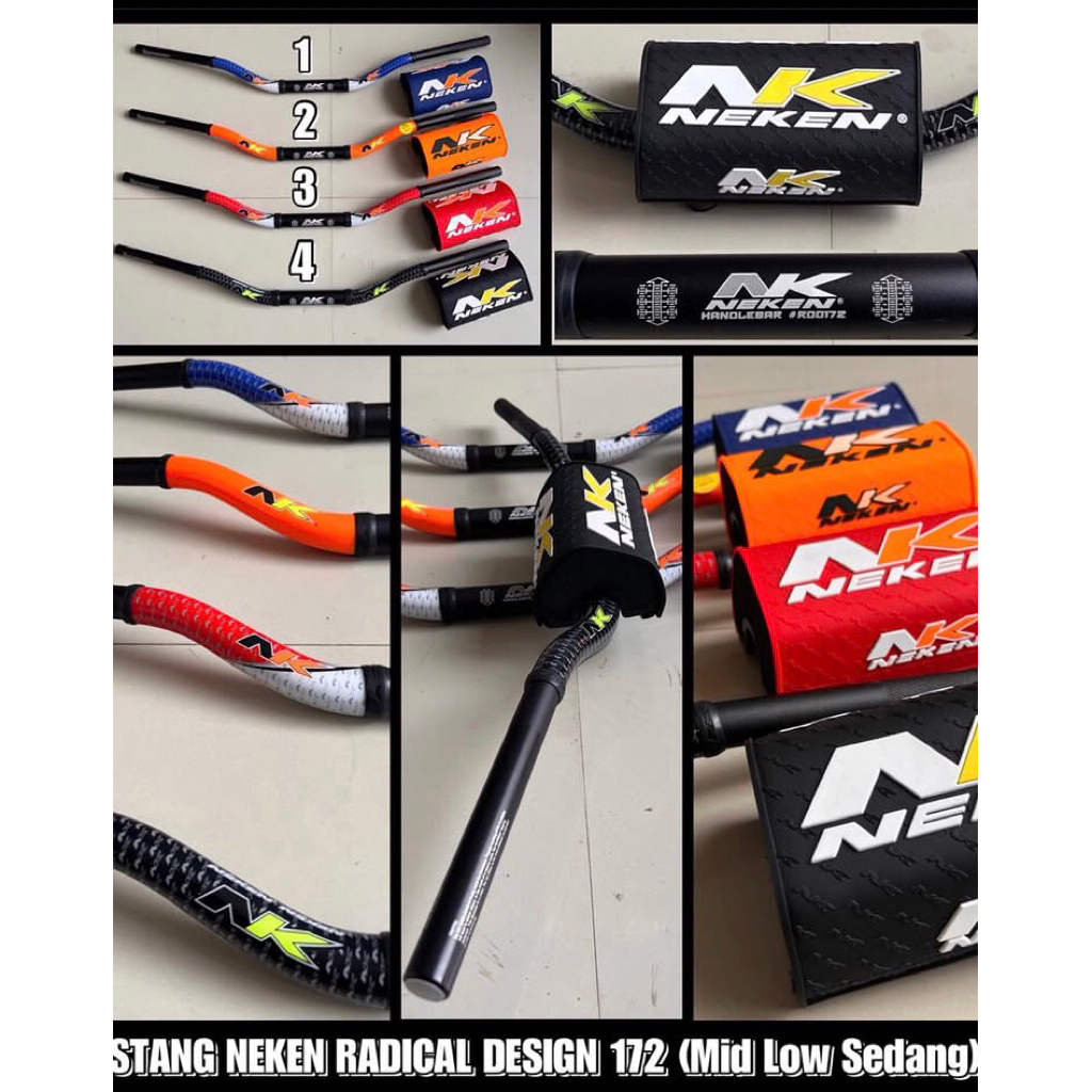 Jual stang neken radical design 172 (mid low sedang) | Shopee Indonesia