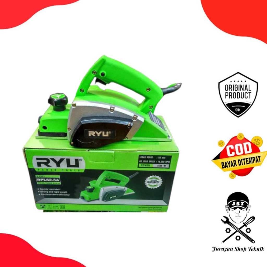 Jual Ryu Mesin Serut Kayu Planner Ketam Listrik Sugu Kayu RPL 82-4A New ...