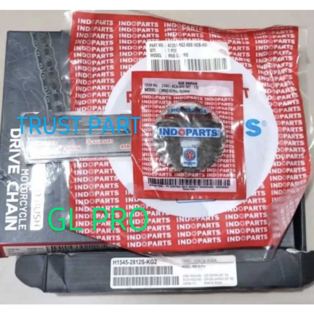Jual Gear Set GL PRO. Merk INDOPARTS / H1545-2812S-KG2 | Shopee Indonesia