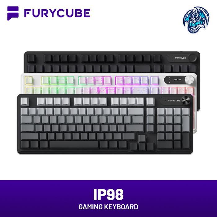 Jual Furycube IP98 / IP-98 Membrane Gaming Keyboard | Shopee Indonesia