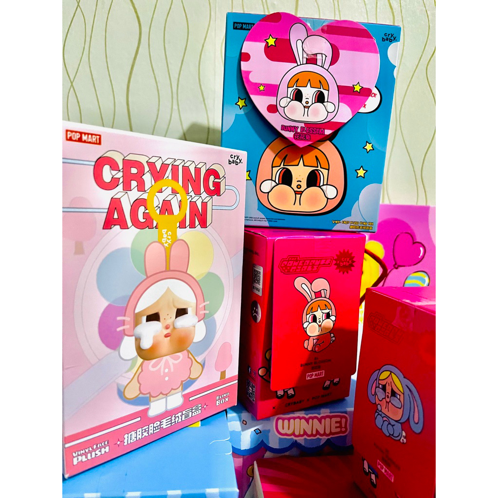 Jual Pop Mart Original SELECTED! Labubu, Cry Baby Power Puff Girls ...