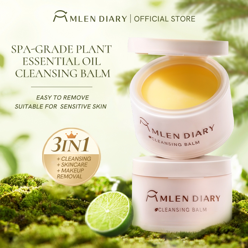 Jual MLEN DIARY Cleansing Balm 3in1 Cedar Essential Cleansing Balm ...