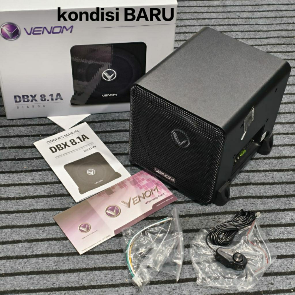 Jual subwoofer AKTIF venom Diabox DBX 8.1A (BARU) | Shopee Indonesia