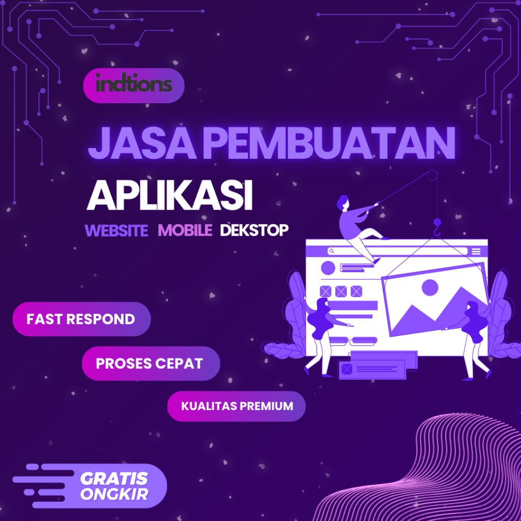 Jual JASA PEMBUATAN APLIKASI WEBSITE, MOBILE ANDROID, DESKTOP, LANDING PAGE, COMPANY PROFILE ...