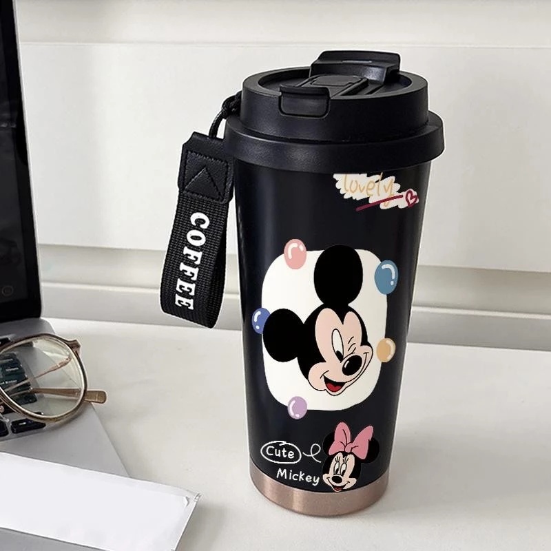 Jual Mickey Mouse Crayon Shinchan Winnie the Pooh CUP 500 ML Kartun ...
