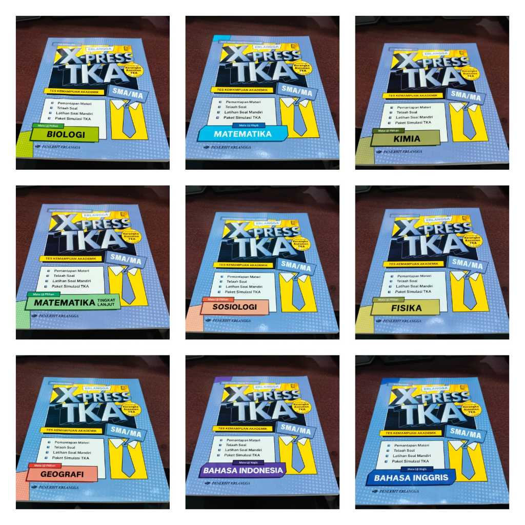 Jual ORIGINAL XPRESS TKA SMA/MA ( TES KEMAMPUAN AKADEMIK ) ERLANGGA ...