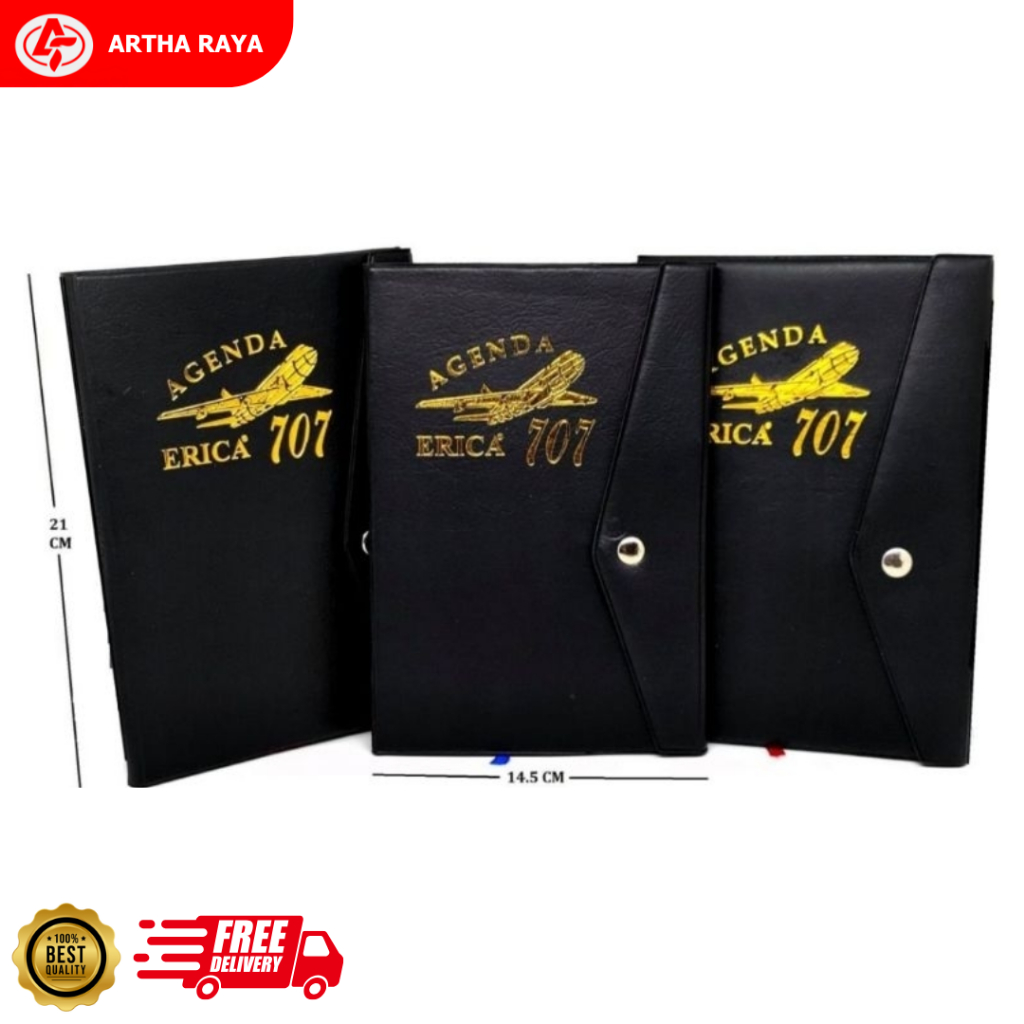 Jual NoteBook / Agenda ERICA 707 Kancing | Shopee Indonesia