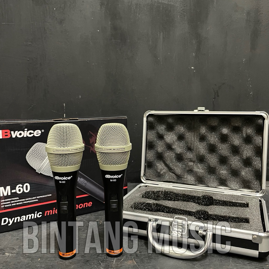 Jual mic kabel dbvoice m60 original double mic db voice M 60 free koper ...