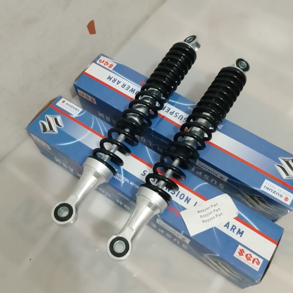 Jual Shock Breker Belakang Sepasang original Smash New Smash Old hitam ...