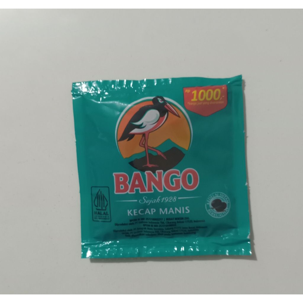 Jual Kecap Bango kecil sachet 14ml | Shopee Indonesia