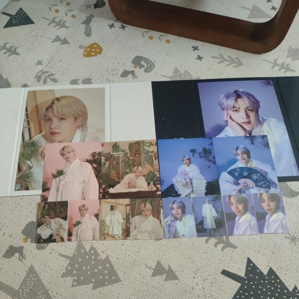 Jual BTS Suga Dalmajung 2021 2022 flip photo postcard MPC stamp fullset ...