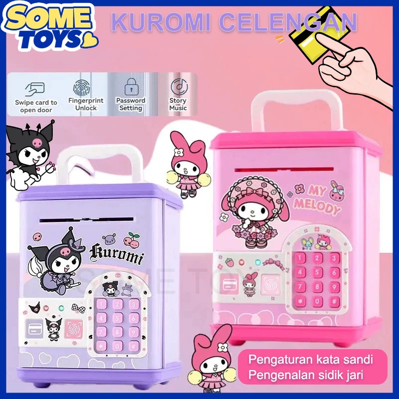 Jual SOME TOY Mainan Celengan Elektrik Cinnamoroll Buka Kunci Sidik ...