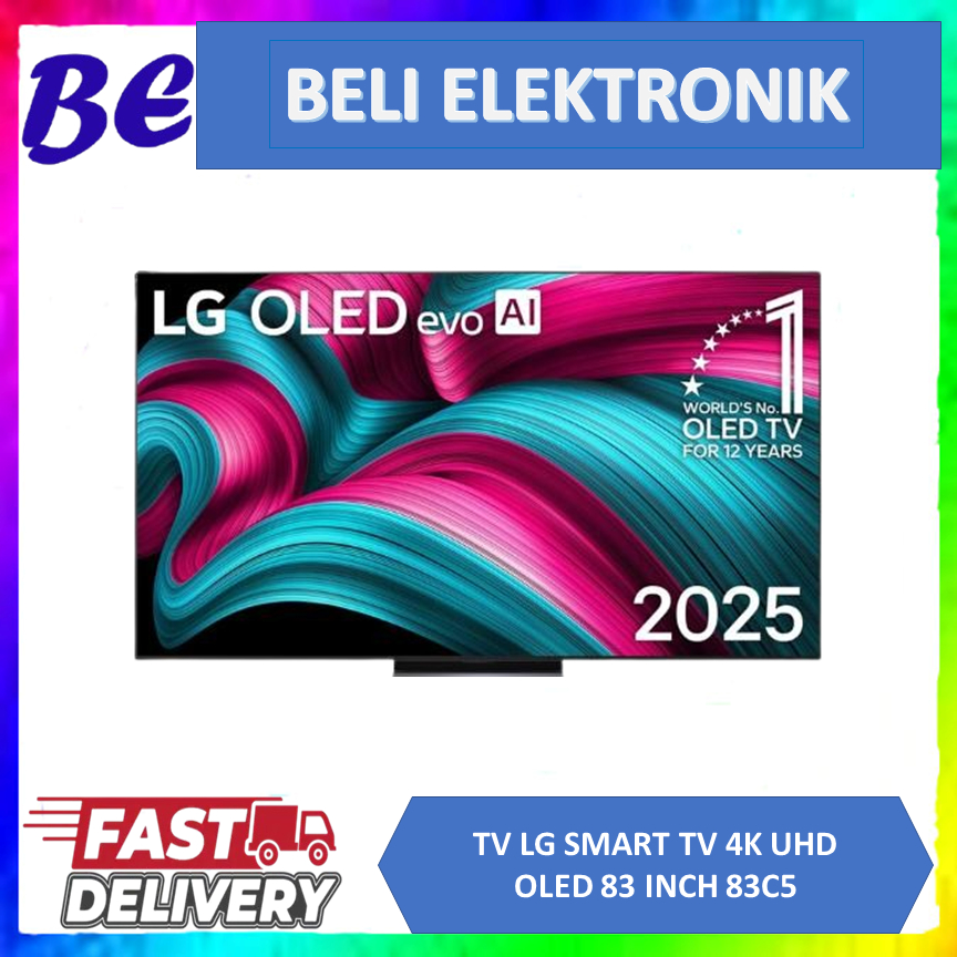 Jual TV LG 83C5 OLED EVO 83 INCH 4K HDR GEN8 W/ DOLBY ATMOS SMART TV ...