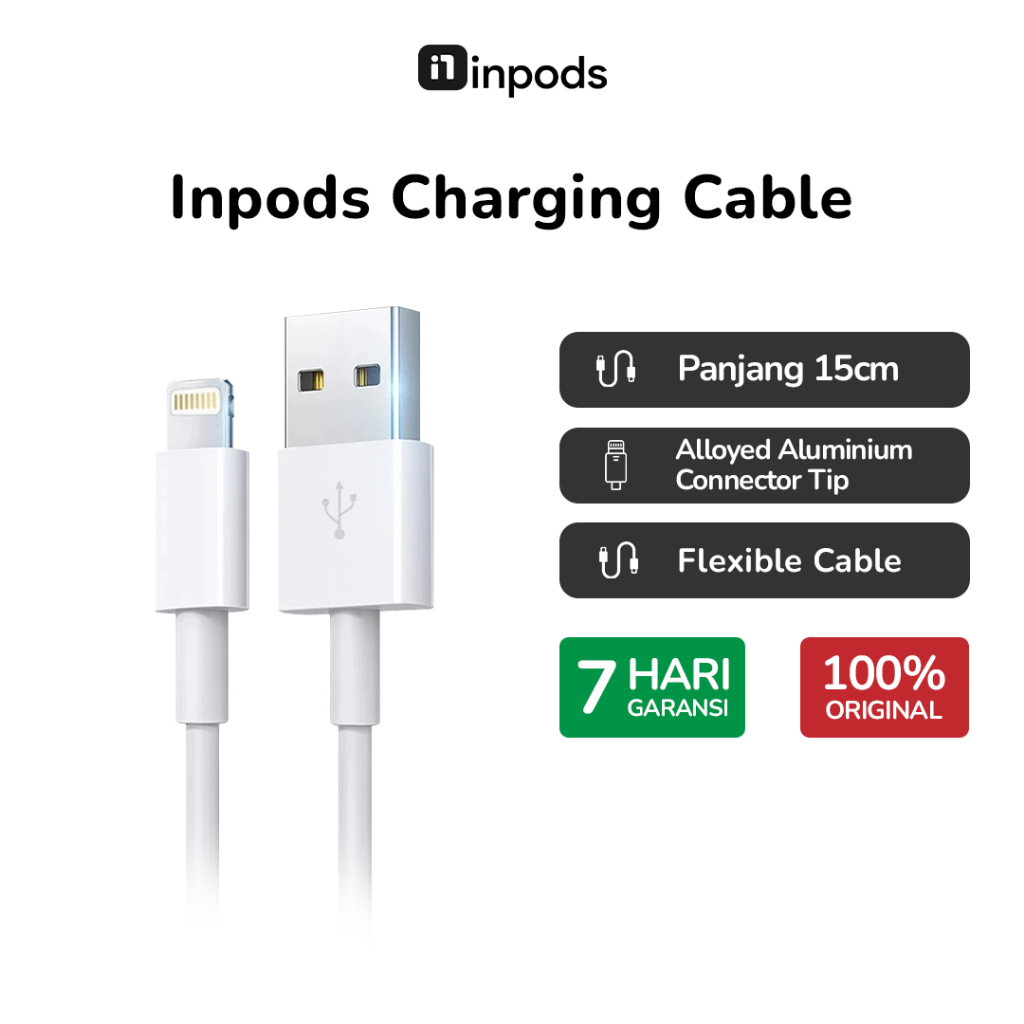 Jual InPods TWS Charging Cable / Kabel Carger Tambahan TWS | Shopee ...