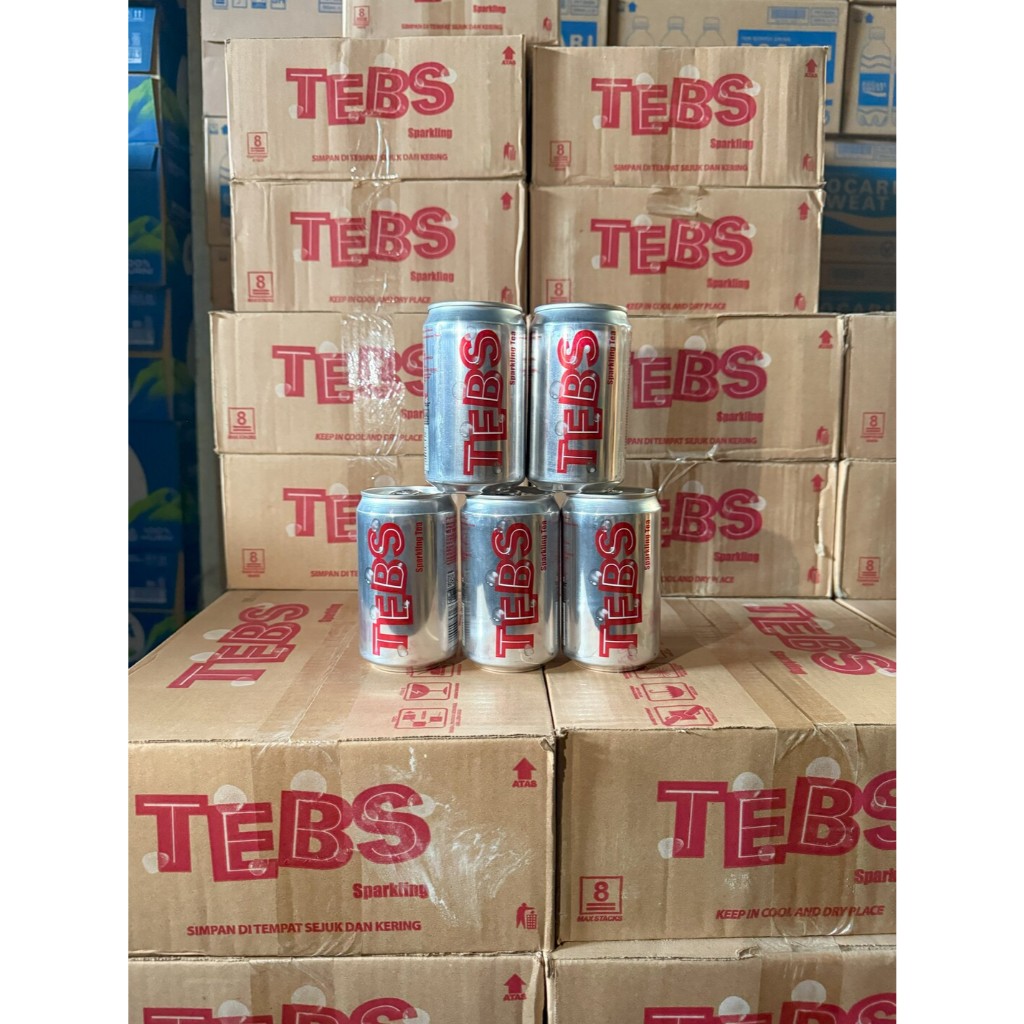 Jual TEBS SPARKLING TEA KALENG 1 DUS [JATIM FREE ONGKIR] | Shopee Indonesia