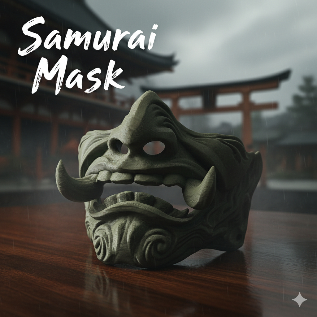 Jual Trend Topeng Samurai Mask Cosplay game skirmish / sukir ( topeng ...