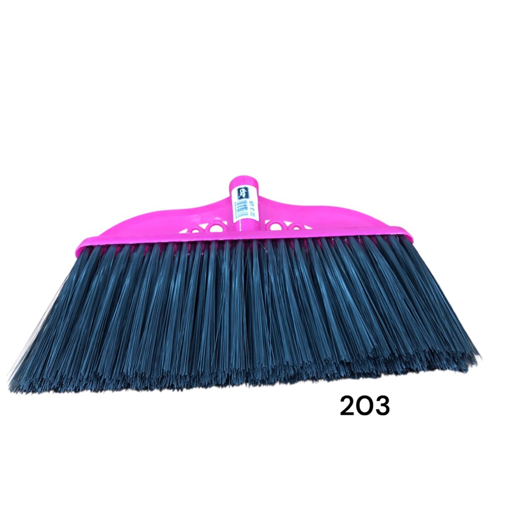 Jual Kepala Sapu Lantai Dudukan Pink Bulu Hitam | Shopee Indonesia