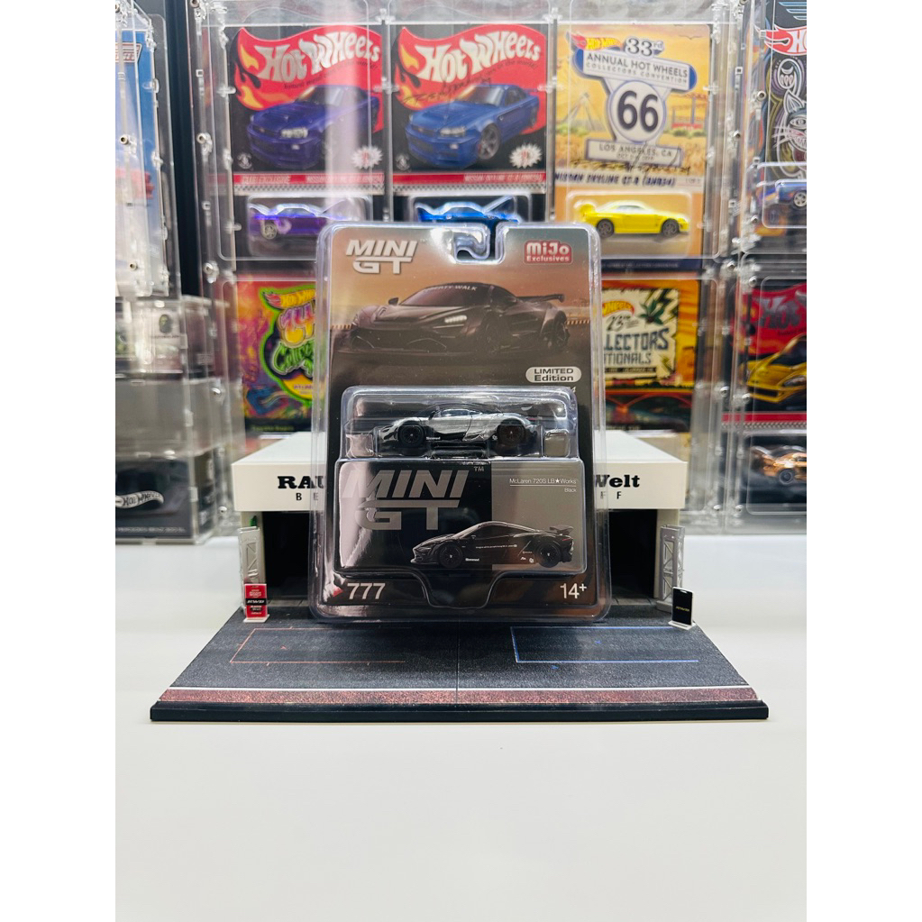Jual Mini GT CHASE No 777 McLaren 720S LB Works Black Mijo Exclusive ...