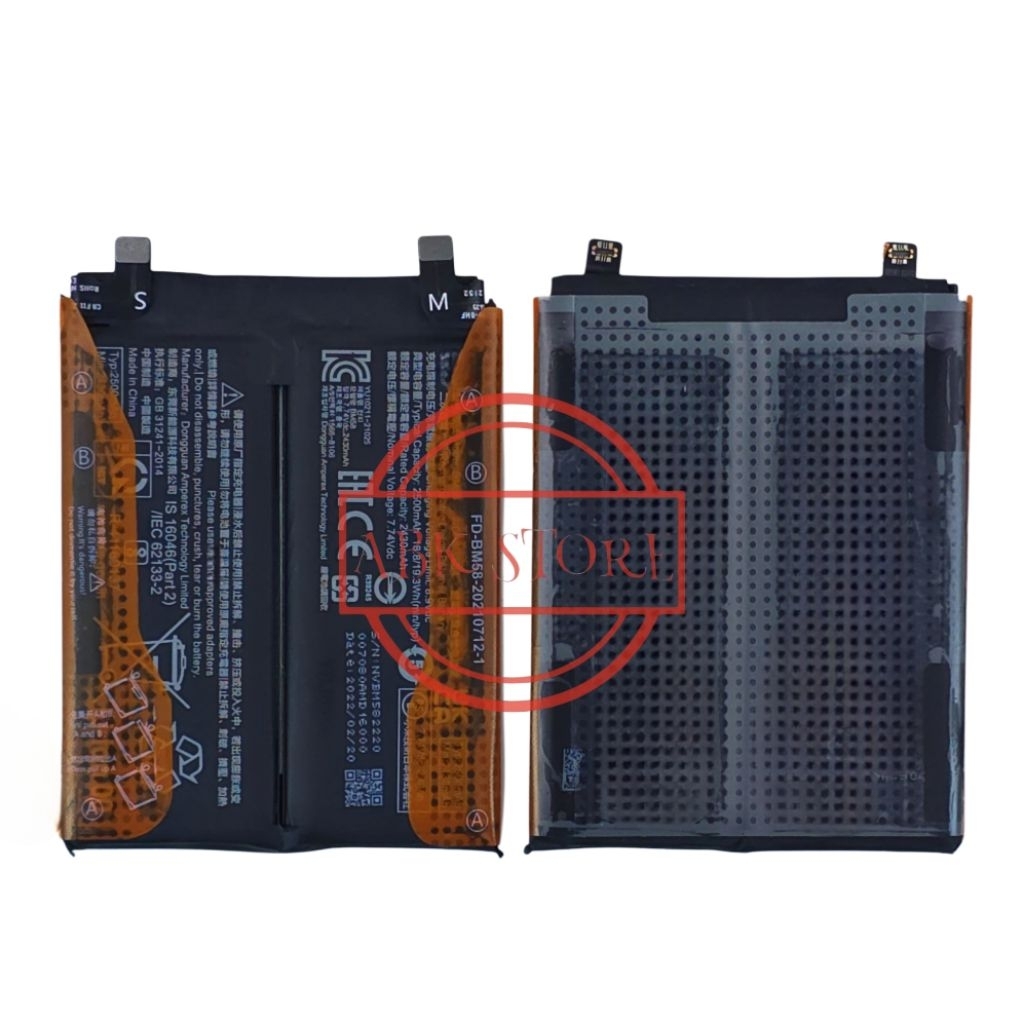 Jual Baterai BM58 Untuk Model Xiaomi Mi 11T Pro Battery Original ...