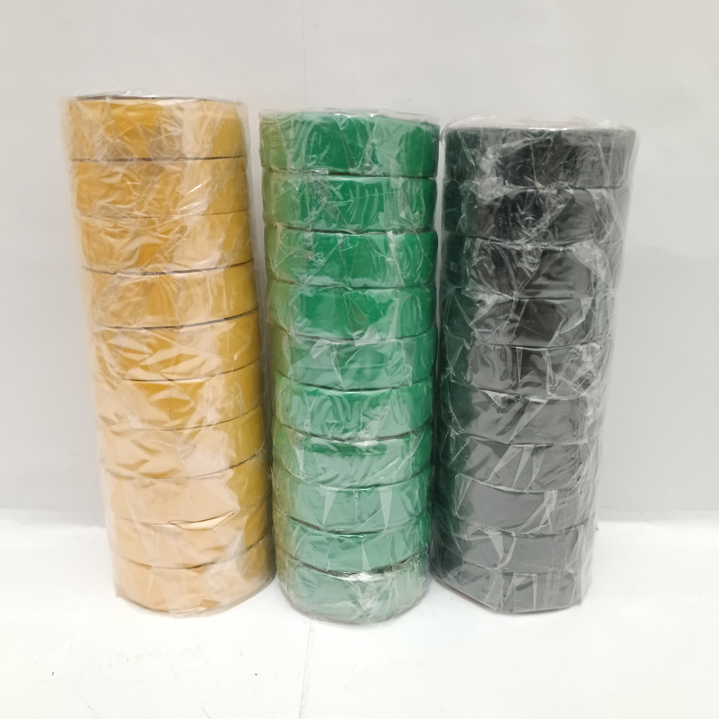 Jual 1 Rol Isi 10 Pcs Isolasi Listrik SAA ADHESIVE TAPE / Isolasi ...