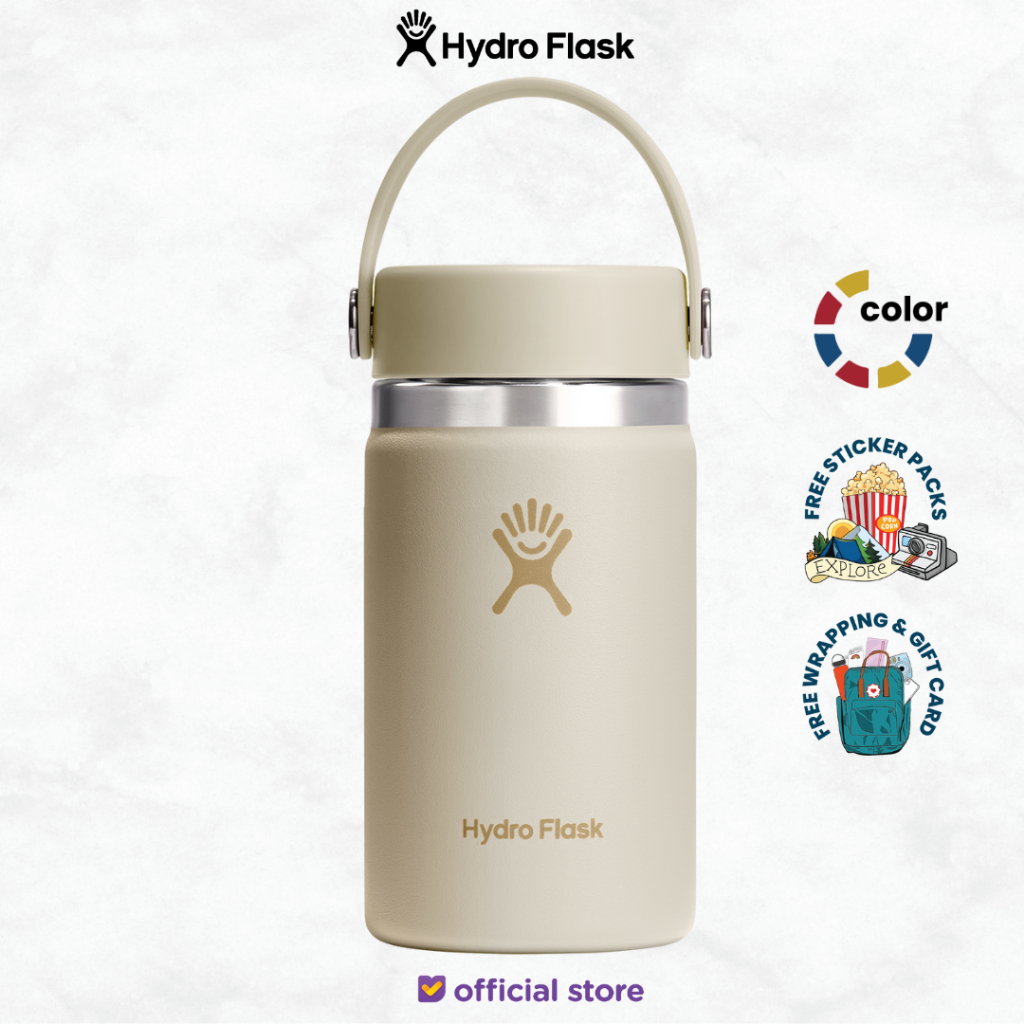 Jual Botol Minum Hydro Flask Wide Mouth Flex Cap 12 oz / 354 ml ...
