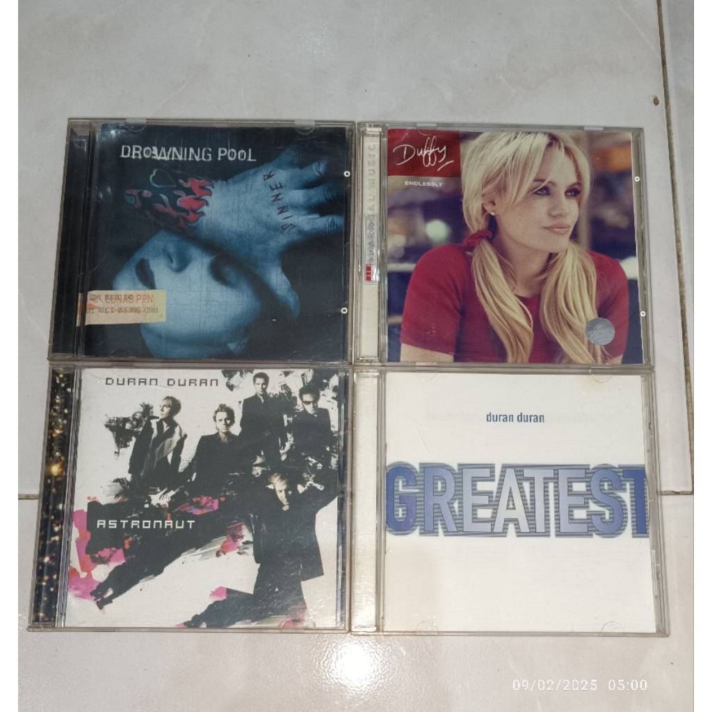 Jual cd DROWNING POOL-Sinner / DUFFY-Endlessly / DURAN DURAN-Astronaut ...
