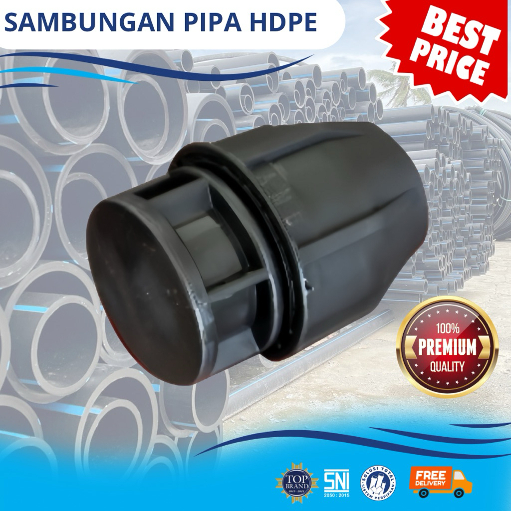 Jual End cap pipa hdpe size 20mm - Tutup Dop Fitting Compression pipa ...