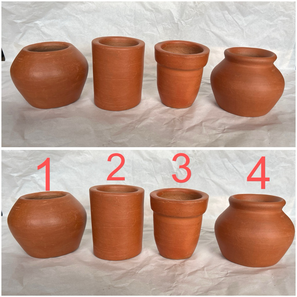 Jual POT GERABAH | POT TERACOTA | POT MINI | POT KAKTUS | POT AESTETIC ...