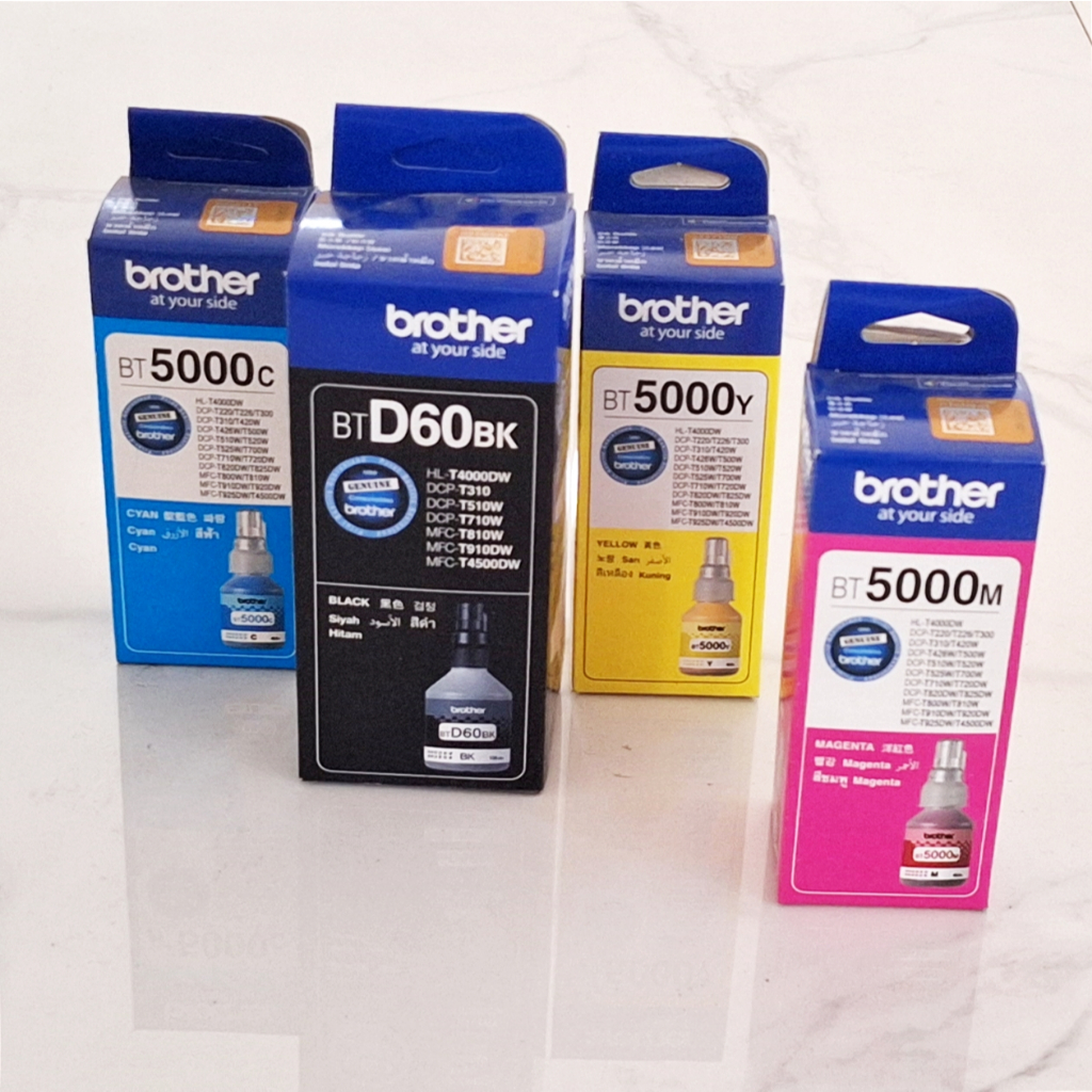 Jual Tinta Brother Printer Bt 5000 Original ukuran 49 ml | Shopee Indonesia