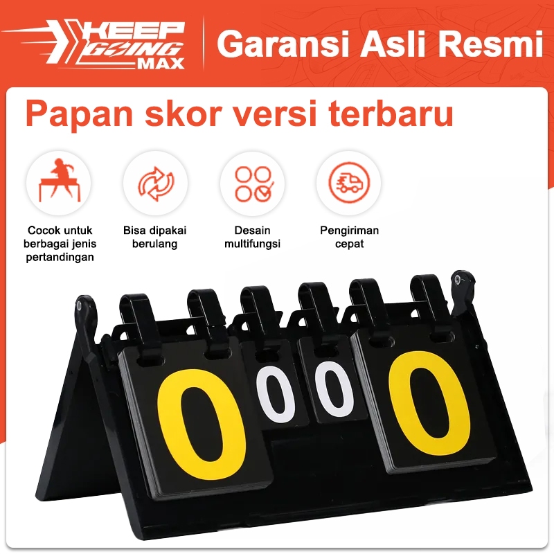 Jual Papan Skor 4 digit angka untuk Futsal/Papan Score 4 Digit Portable ...