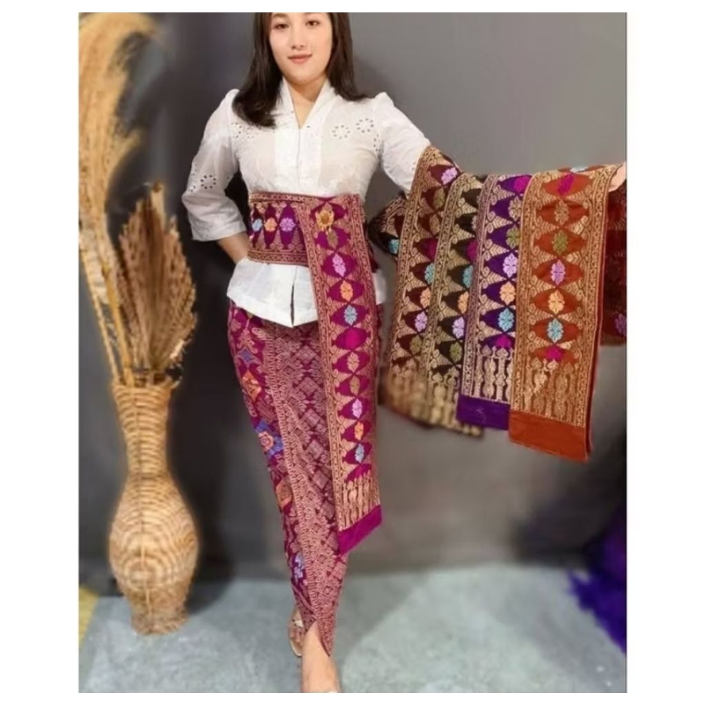 Jual Selendang Songket Besar/Selendang Songket/Selendang Obi | Shopee ...