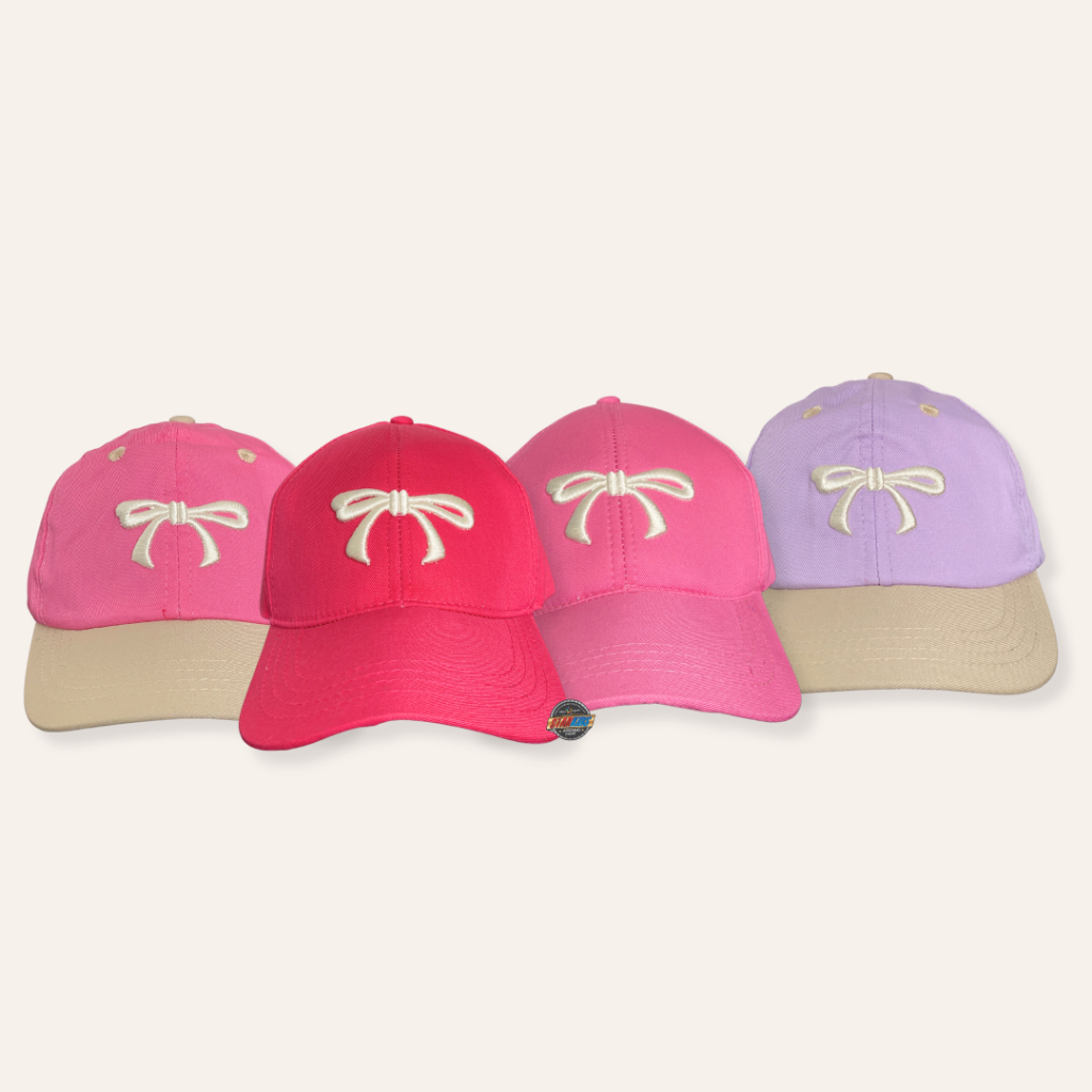 Jual Topi Anak Perempuan Model Baseball Motif Pita Ribbon Coquette Lucu ...