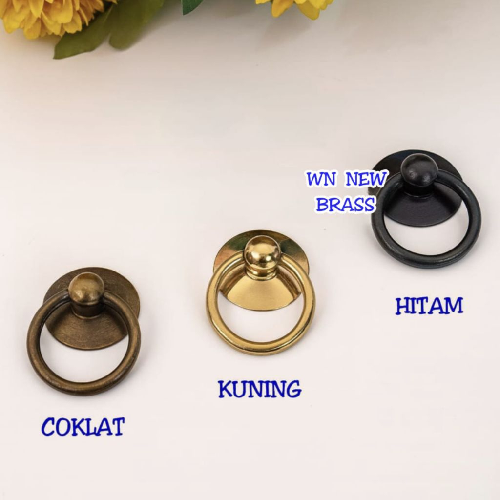Jual Handle / Tarikan Laci Lemari Jendela Pintu Rumah Kuningan Kitchen ...