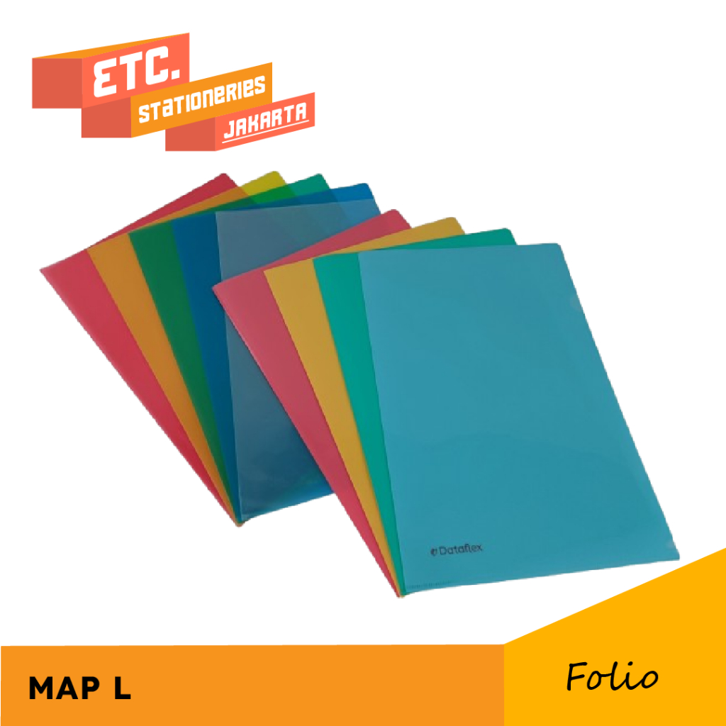 Jual Dataflex Clear Sleeves/ Map Bening / Map L [FOLIO] | Shopee Indonesia