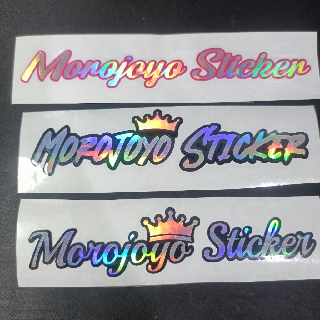 Jual STICKER NAMA CUSTOM MAHKOTA STIKER NAMA CUSTOM 15cm REQUEST SUKA ...
