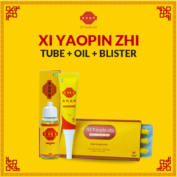 Jual XI YAOPIN ZHI - Paket Kapsul, Salep dan Oil untuk wasir ambeyen ...
