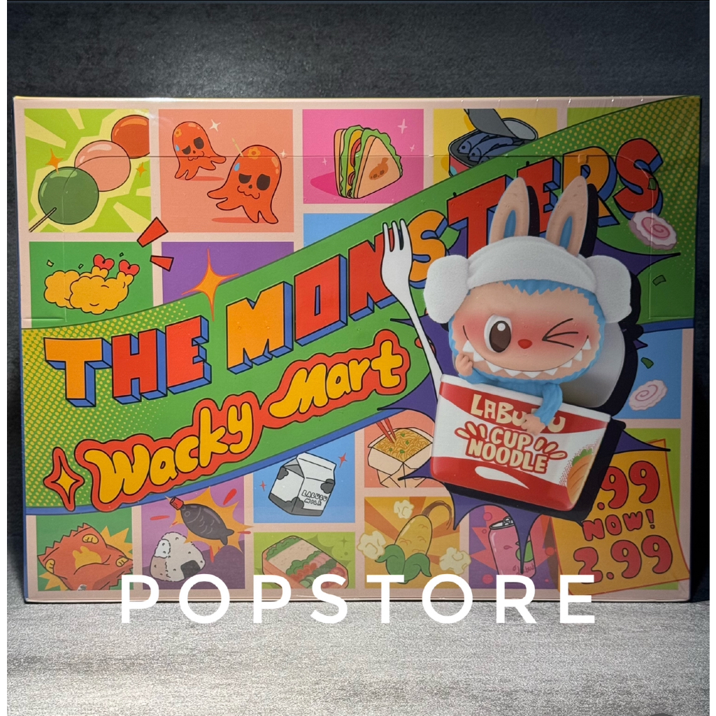 Jual Pop mart the monster labubu wacky mart figure set sealed | Shopee ...