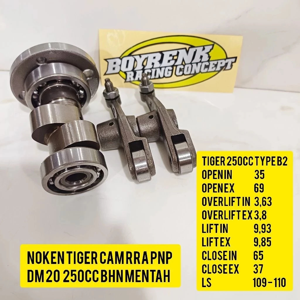Jual NOKEN AS/NOKEN RACING/CAMSHAFT TIGER GL PRO MEGAPRO SPECIAL HEREK ...
