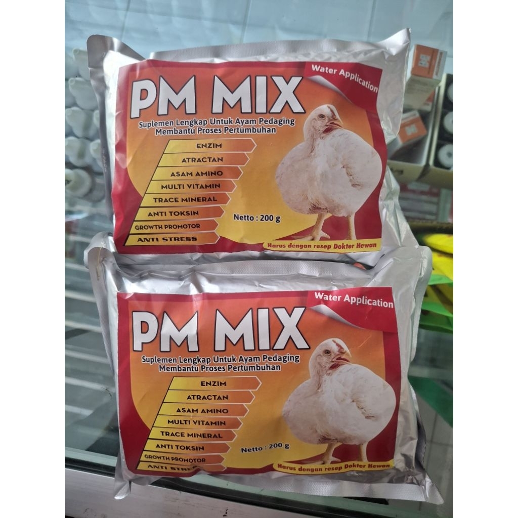Jual PM MIX - Premix Water Aplication Ayam Broiler Pedaging | Shopee ...