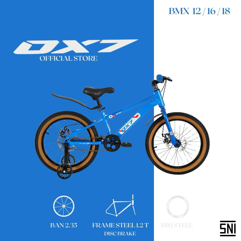 Jual [INSTAN] OX7 Sepeda BMX size 12” 16” 18” inch Sepeda Anak | Shopee ...