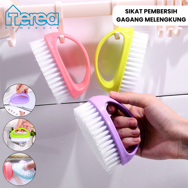 Jual TEREA Sikat Pembersih Baju Gagang Mini Melengkung / Sikat ...