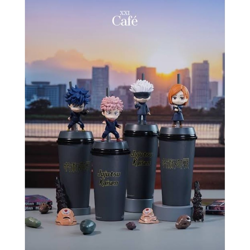 Jual Jujutsu Kaisen Movie x XXI Cafe CGV Cinepolis Tumbler Cup & Topper ...