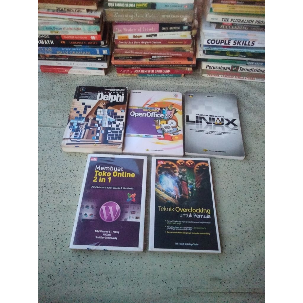 Jual Buku Komputer, Delphi - OpenOffice - Linux - Powerpoint ...