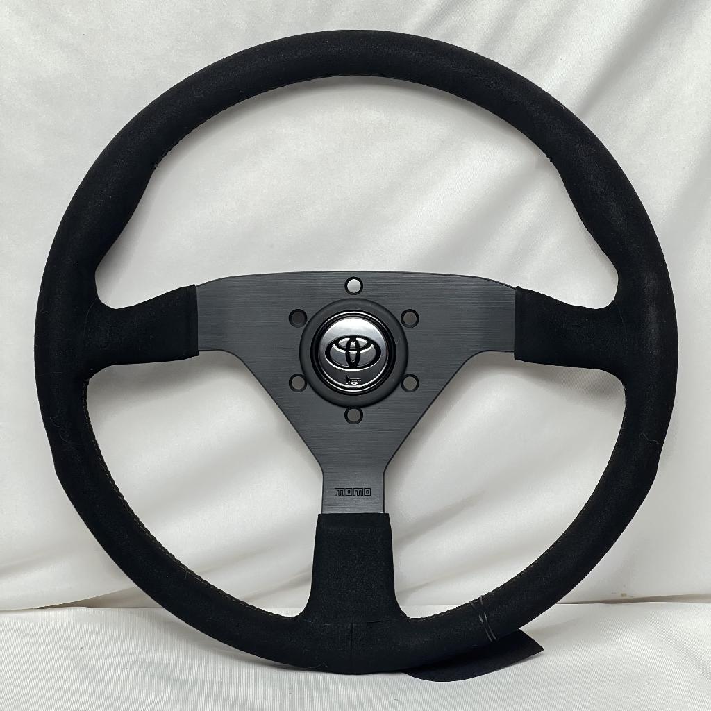 Jual Stir Momo Toyota Racing Import 14 Inch Kulit Suede Alcantara Stir ...