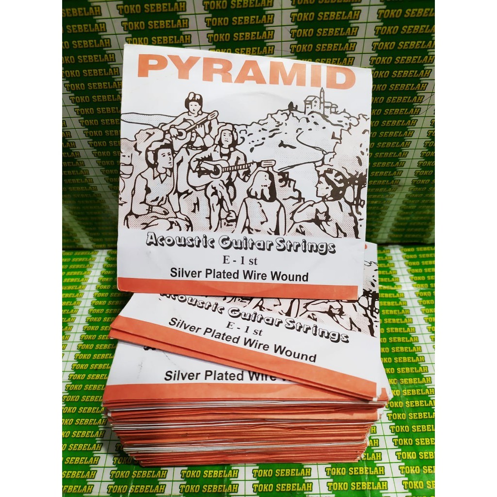Jual Senar Gitar String Akustik Pyramid Original Premium No. 1 2 3 4 5 ...