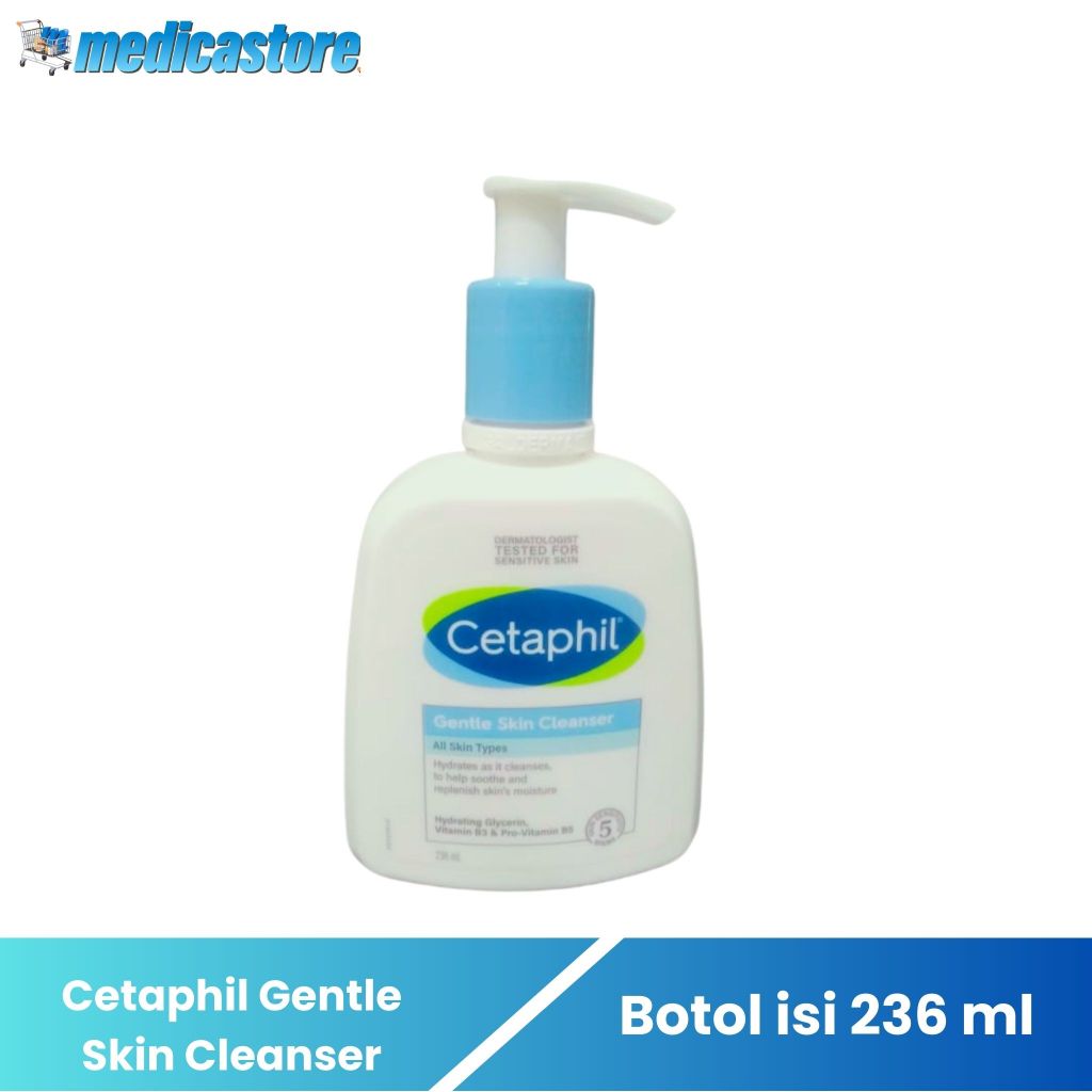 Jual Cetaphil Gentle Skin Cleanser 236 ml - Sabun Pembersih Wajah dan ...