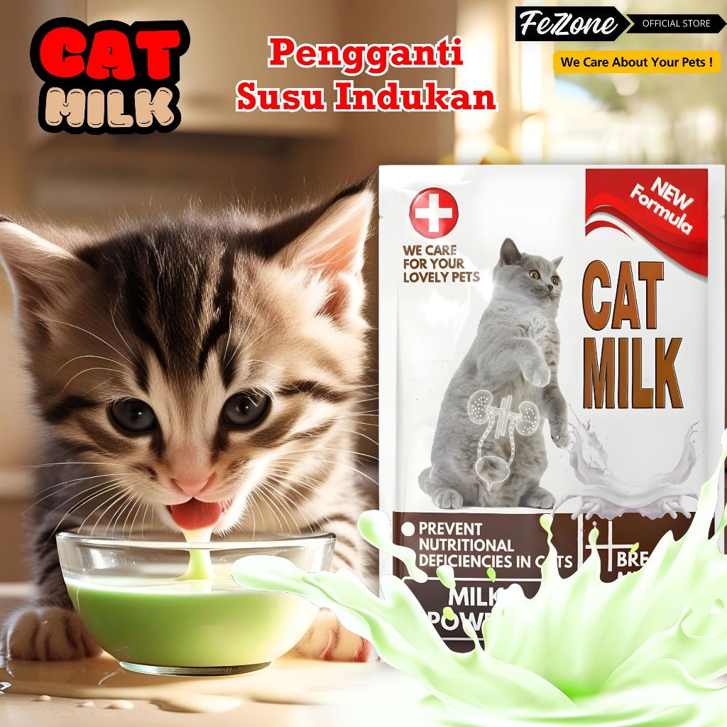 Jual Susu Kucing Cat Milk 20gr | Susu Kitten Babycat 20 gr Milk ...