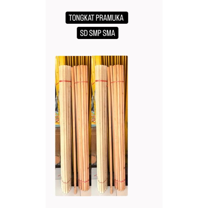 Jual Tongkat Bambu Polos Pramuka Lurus | Tiang Umbul Umbul Bendera ...