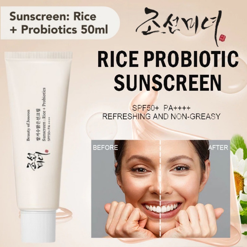 Jual 🟥COD ORI🟥Beauty of Joseon Sunscreen SPF50+ PA++++ Rice ...