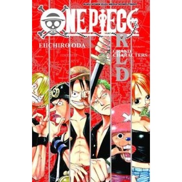 Jual Komik One Piece Red Grand Characters by Eiichiro Oda | Shopee ...